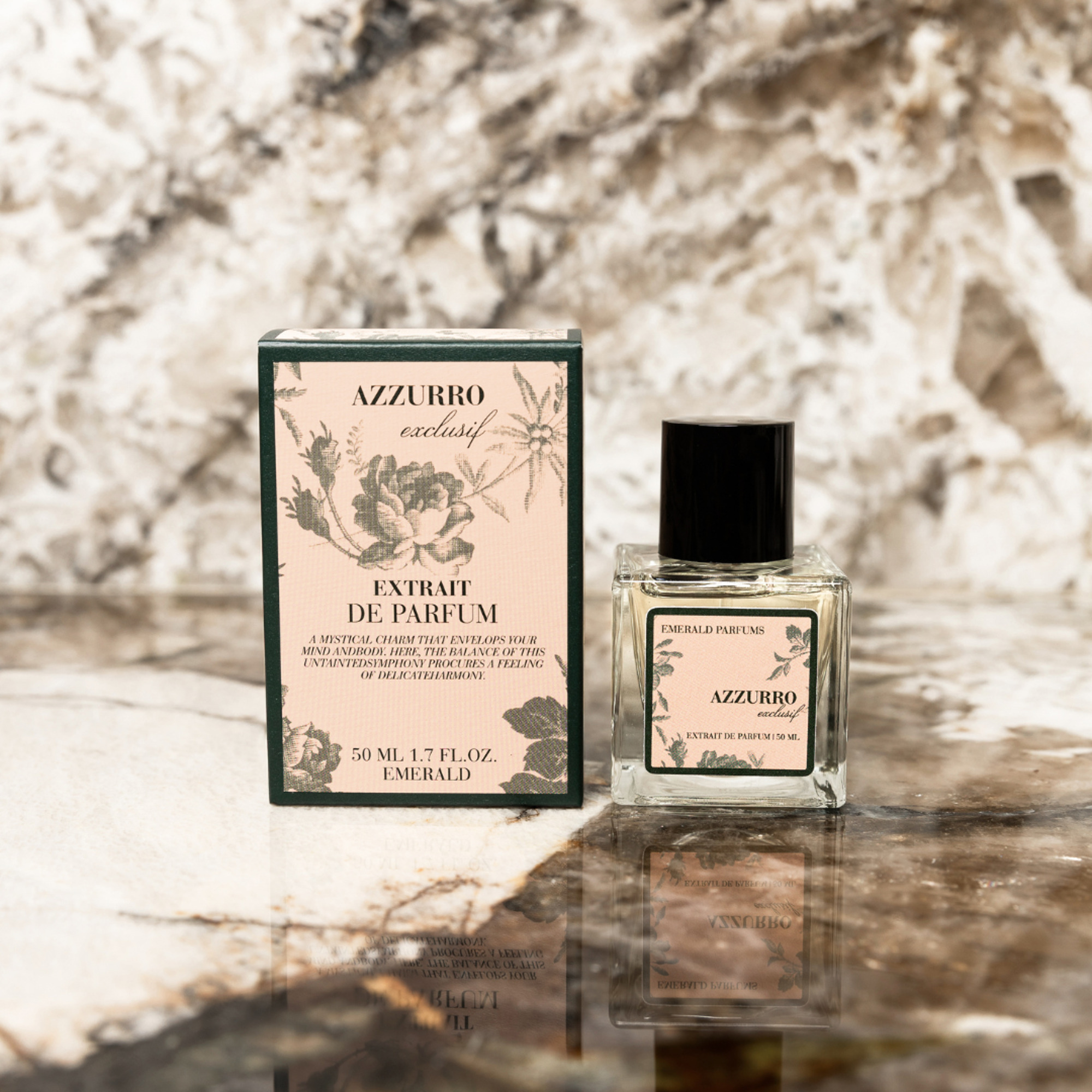 EMERALD PARFUMS AZZURRO extrait de parfum 50ml - Emerald Parfums
